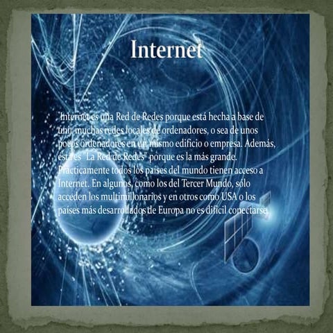 Historia y línea del tiempo sobre el Internet | PPTX