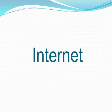 Internet | PPTX