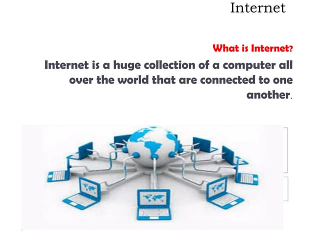 Internet ,merits demerits, features | PPSX