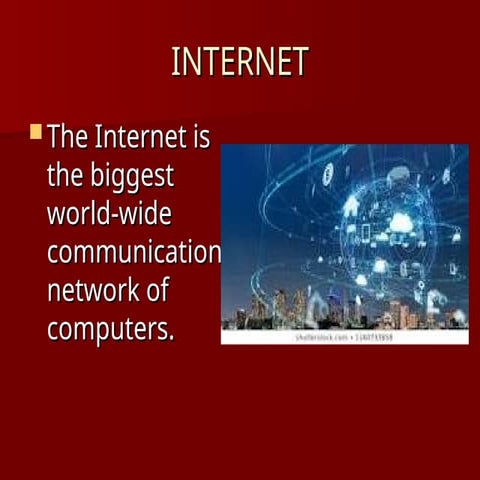 INTERNET, search engines, adv and disad of the same | PPT