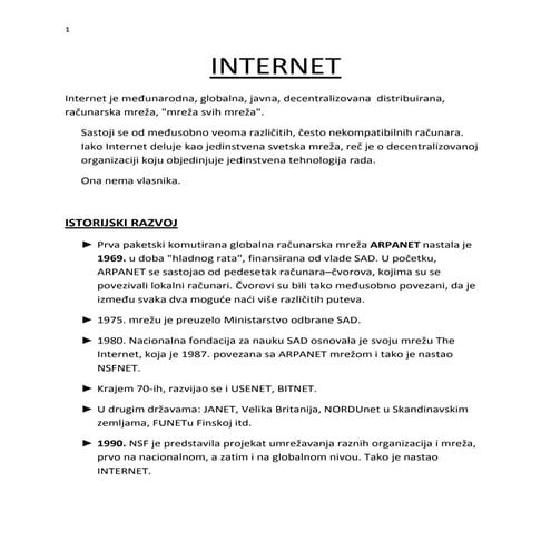 Internet | PDF