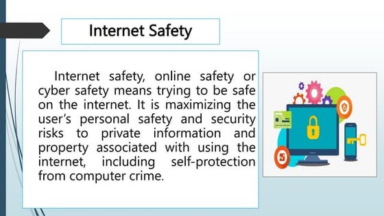 Internet Safety | Online Safety | Internet Safety Tips | PPTX | Internet for Beginners | Internet