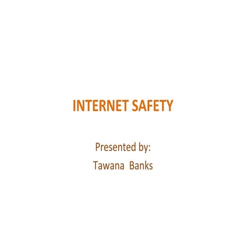 Internet Safety | PDF