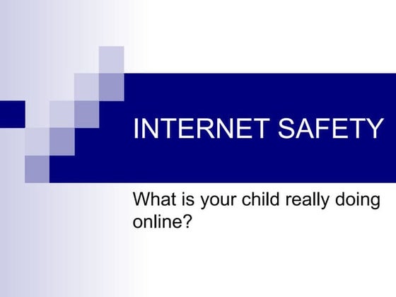 Learning Internet Safety | PPTX