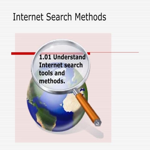 Internet Search Methods | PPT