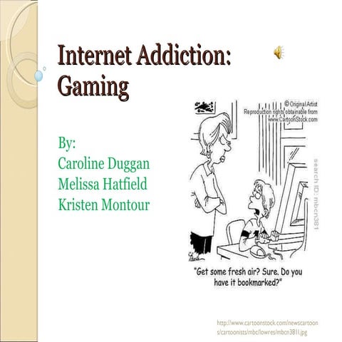 Internetaddiction 090729212917-phpapp02 | PPT