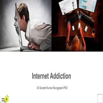 Internet addiction | PPTX | Internet for Beginners | Internet