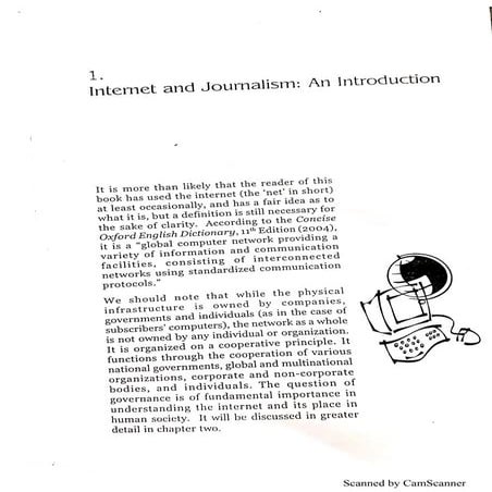 internet and Journalism - An Introduction | PDF