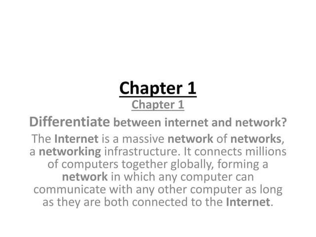 Troubleshooting Network and Network Utilities | PPTX