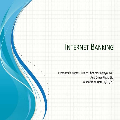 Internet Banking PPT | PPTX