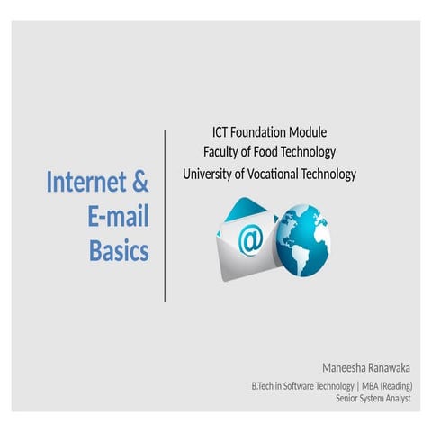 Introduction to Internet and Its Importance | PPTX