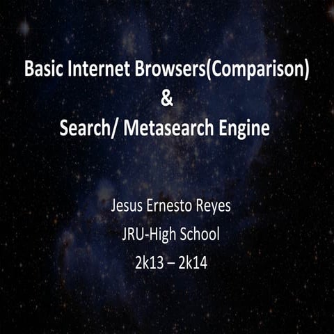 Internet browser and search engines | PPT
