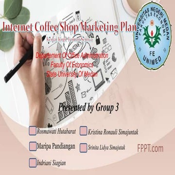 Internet coffee shop marketing plan | PPTX