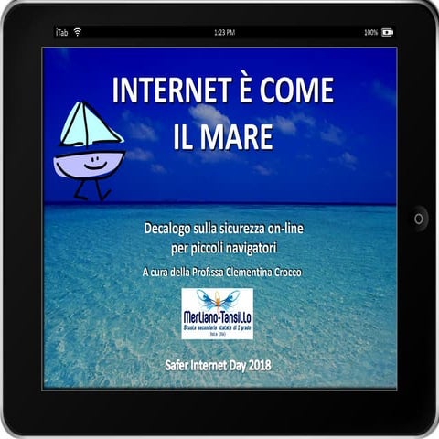 Internet è come il mare SID-2018 | PPT