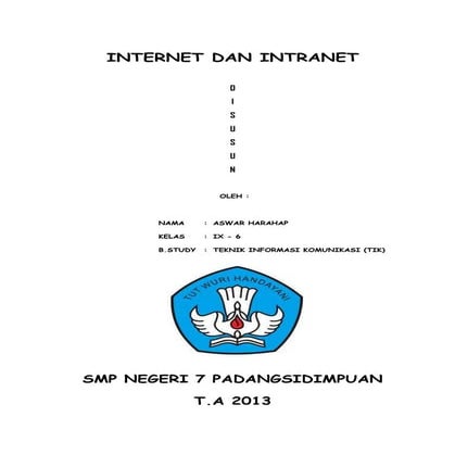 Internet dan intranet | PDF