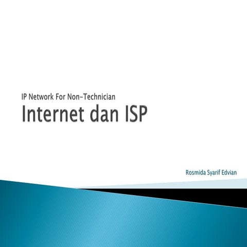 Internet dan ISP | PDF