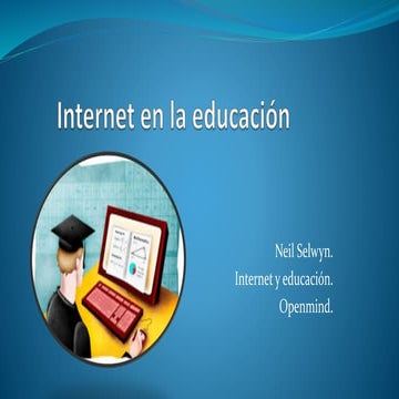 Internet en la educación juan silverio | PPTX