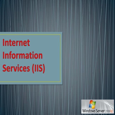 Internet Information Services | PPTX
