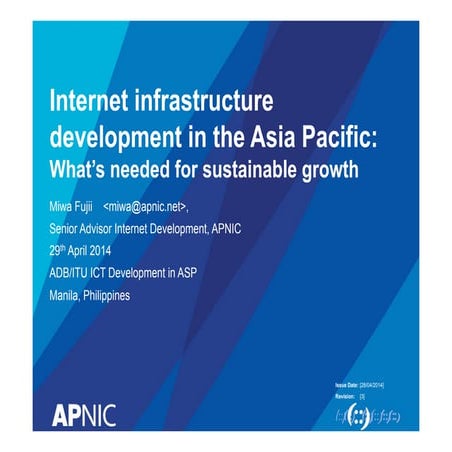 Internet infrastruture development in the asia pacific | PDF | Internet ...