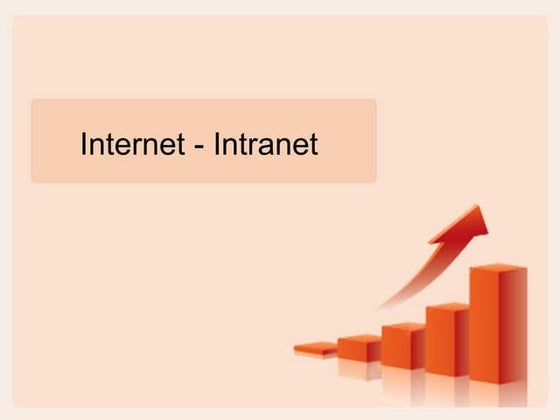 Internet and intranet | PPT