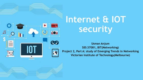 Fundamentals of IoT Security | PPT