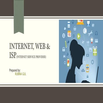 Internet, isp & web | PPT