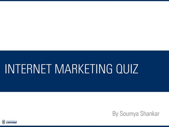 Marketing quiz | PDF