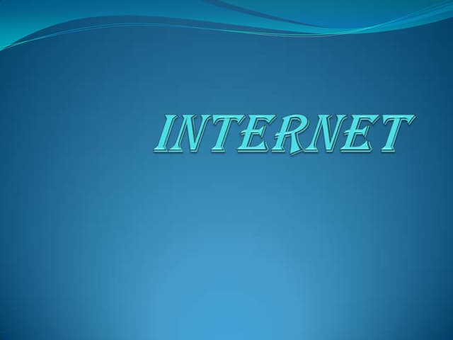 Internet ,merits demerits, features | PPSX Internet ,merits demerits, features | PPSX