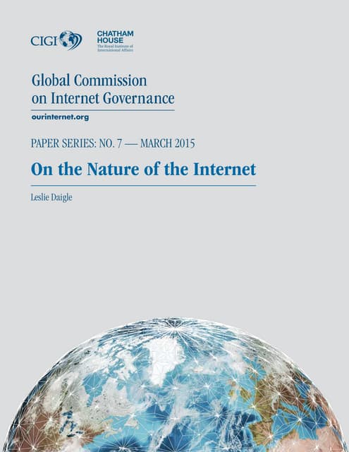 Towards a Future Internet | PPT