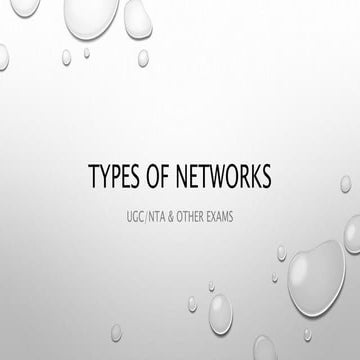 Types of Network | PPT