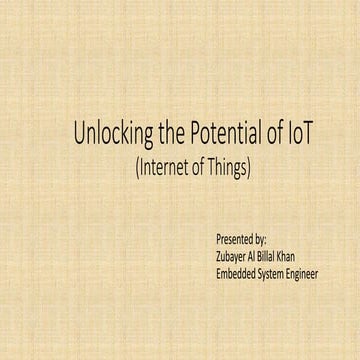 Internet of things | PPT