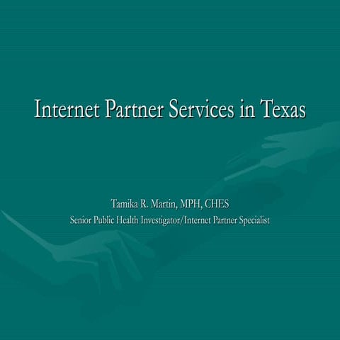 Internet partner services | PPT