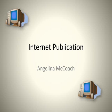Internet publication | PPT