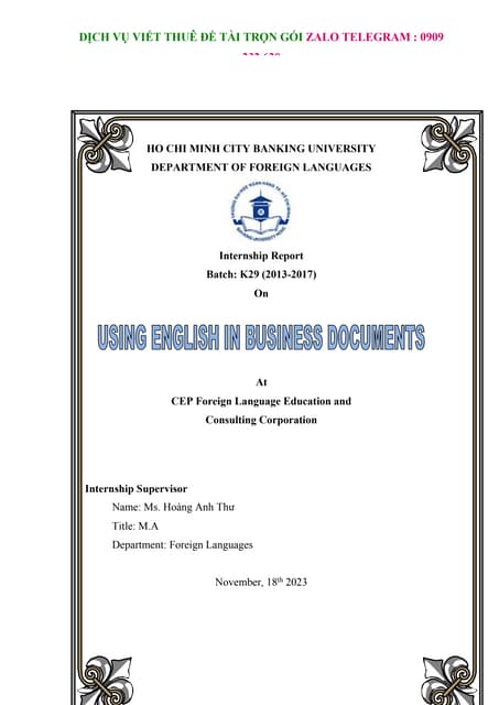 OJT REPORT (PDF FORMAT) | PDF