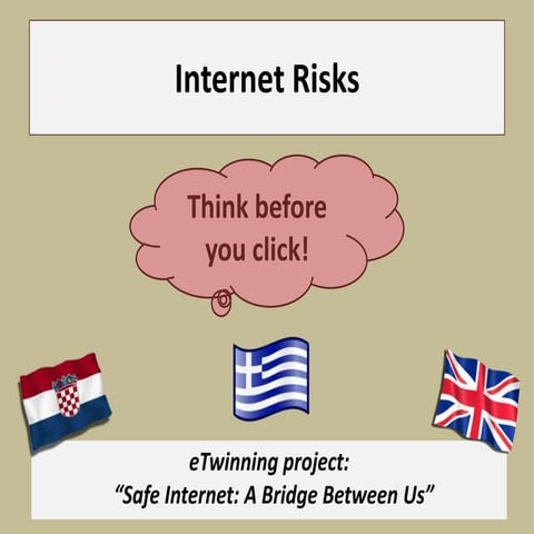 Internet risks (eTwinning project) | PPTX