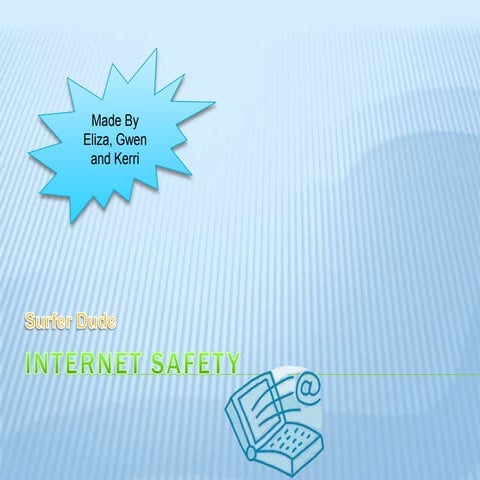 Internet Safety for Children Powerpoint | PPT