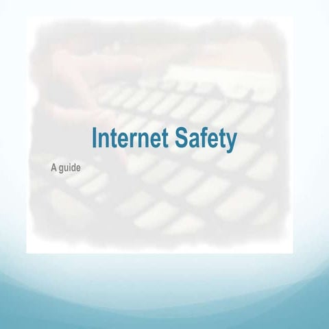 Internet Safety Presentation | PPT