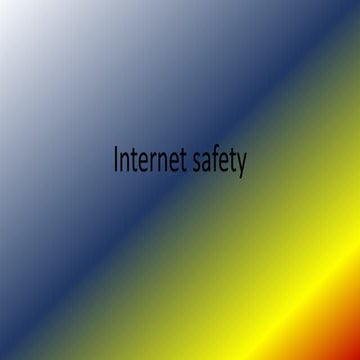 Internet safety | PPT