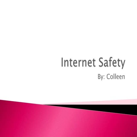Internet Safety | PPTX
