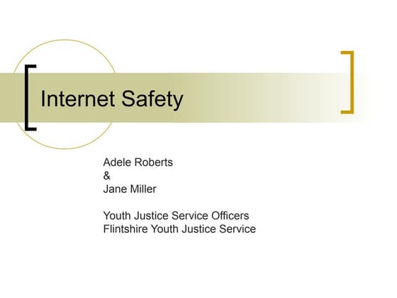 Cyber safety: internet safety presentation for middle school students | PPTX