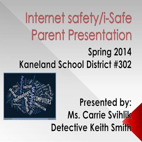 Internet safety presentation 2014 | PPT