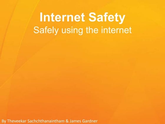 The safe use of the internet posters | PPT