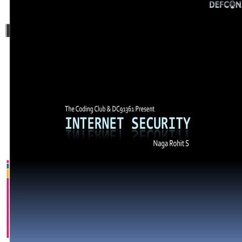 Internet Security Naga Rohit S Iit Guwahati Coding Club