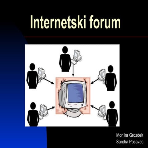 Internetski forum | PPT