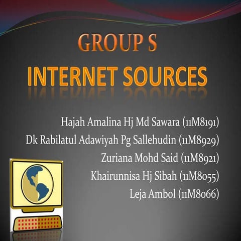 Data Collection: Internet sources | PPTX
