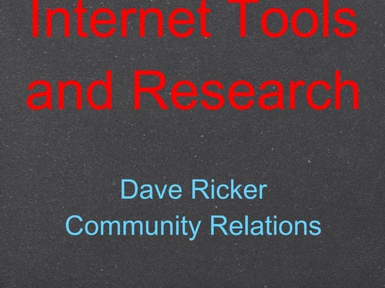 Internet Services | PPTX