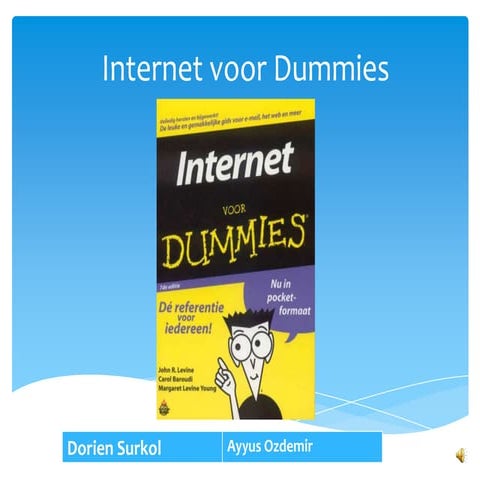 Internet voor dummies | PPTX