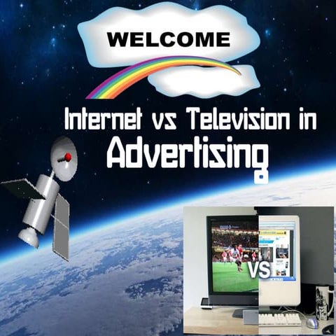 Internet vs television in advertising | PPTX