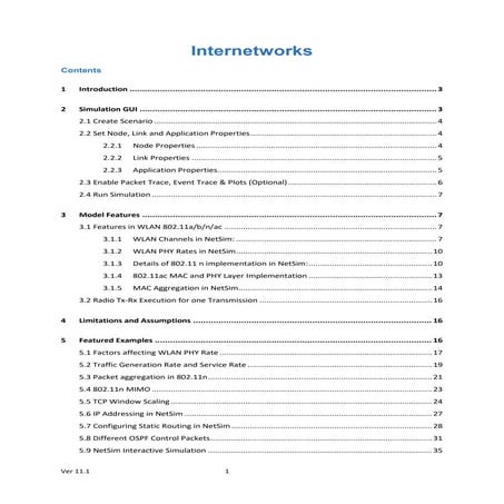 NetSim Technology Library- Internetworks | PDF