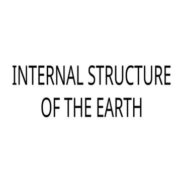 GRADE-8_INTERNL STRUCTURE OF THE EARTH.pptx